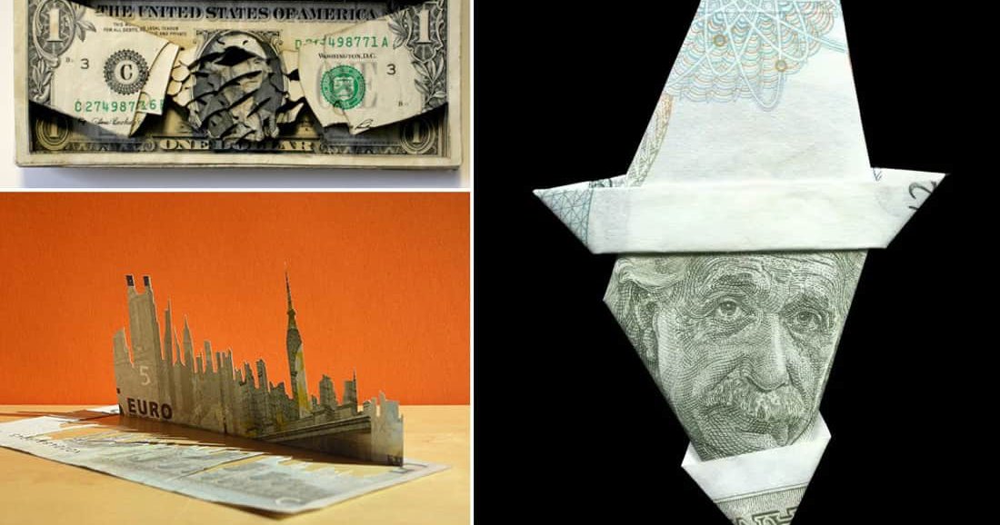Extraordinary Creations Made of Money
